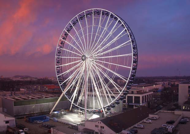 Bussink launches world's tallest transportable Ferris Wheel - Park ...