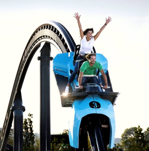 Game-changing innovation on Maurer's Spike Racing Coaster - Park World ...