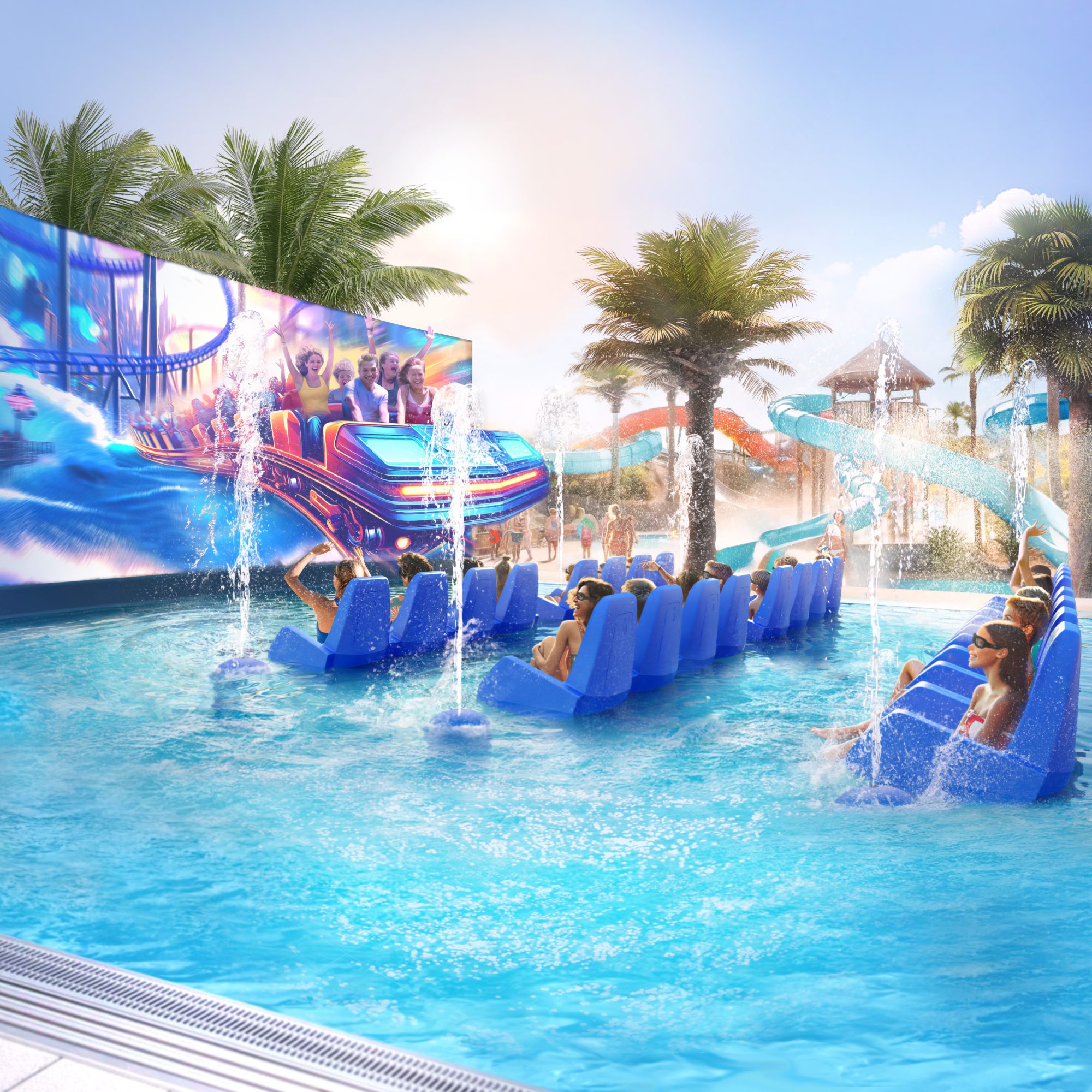 World´s First Wet 4D5D Theater – Cinesplash 5D Outdoor! - Park World Online