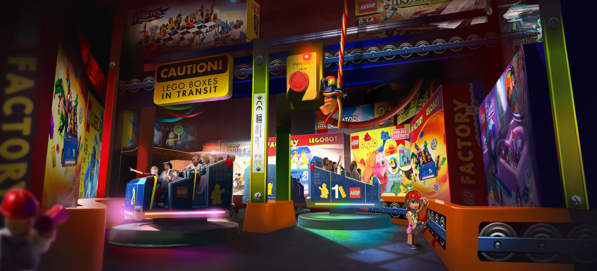 LEGO Factory Adventure ride – sneak preview - Park World Online