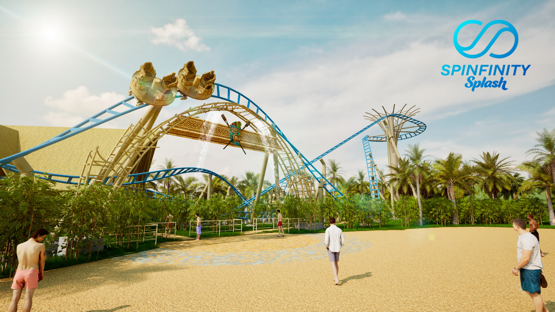 Spinfinity Coaster Splash to make waves at French water park - Park ...